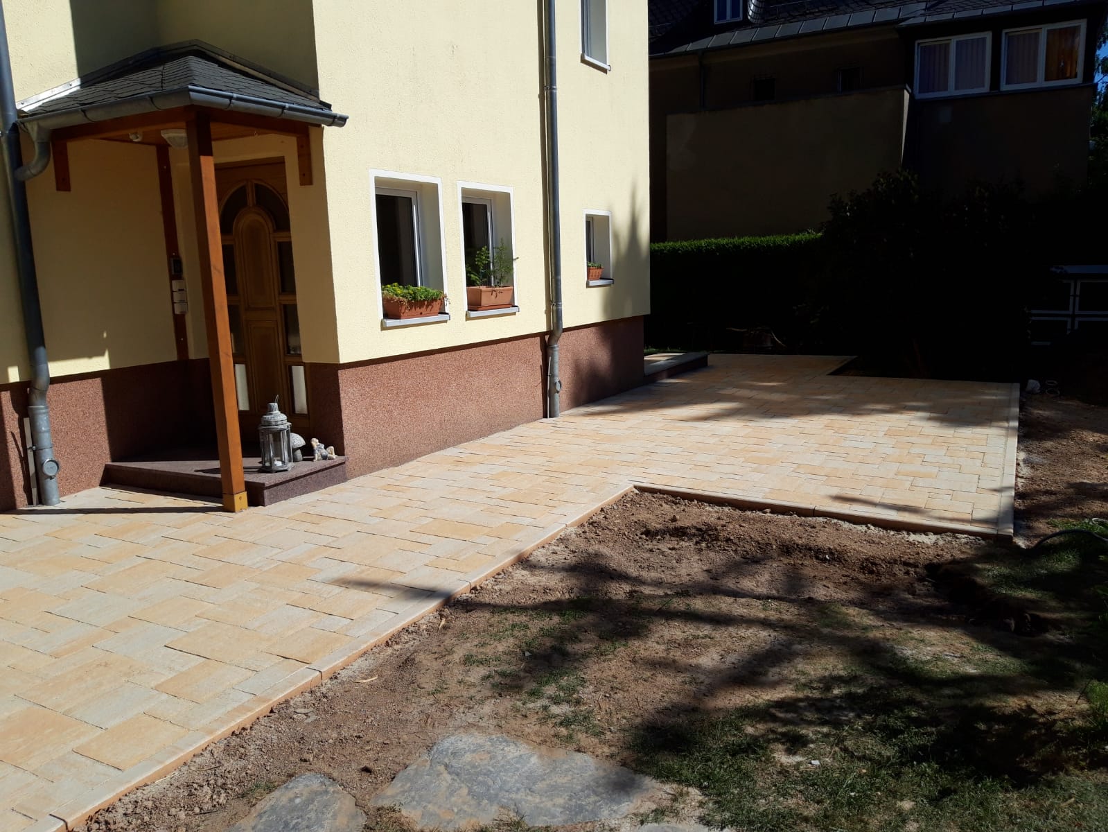 Pflaster und Wegebau