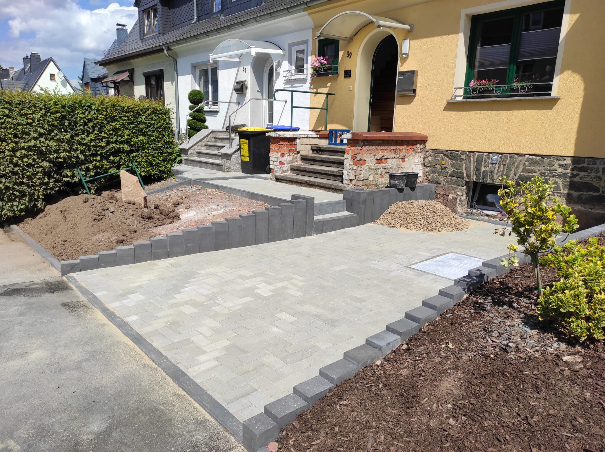 Pflaster und Wegebau